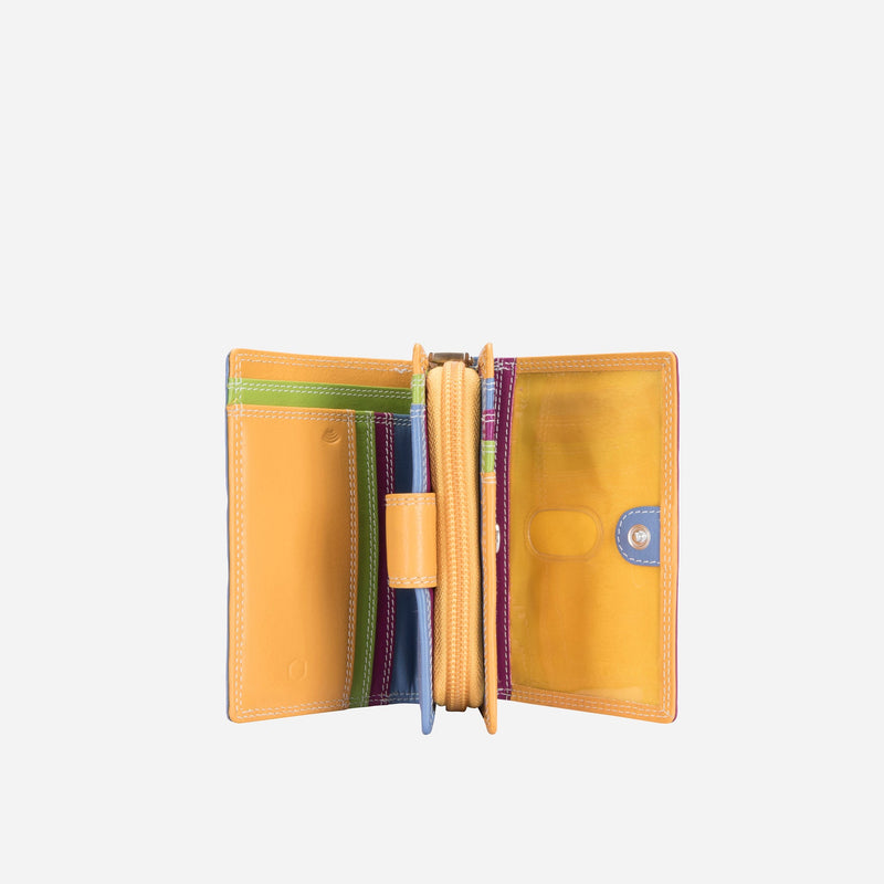 Fiji Compact Ladies Purse | Cheeky Coral | Jekyll & Hide