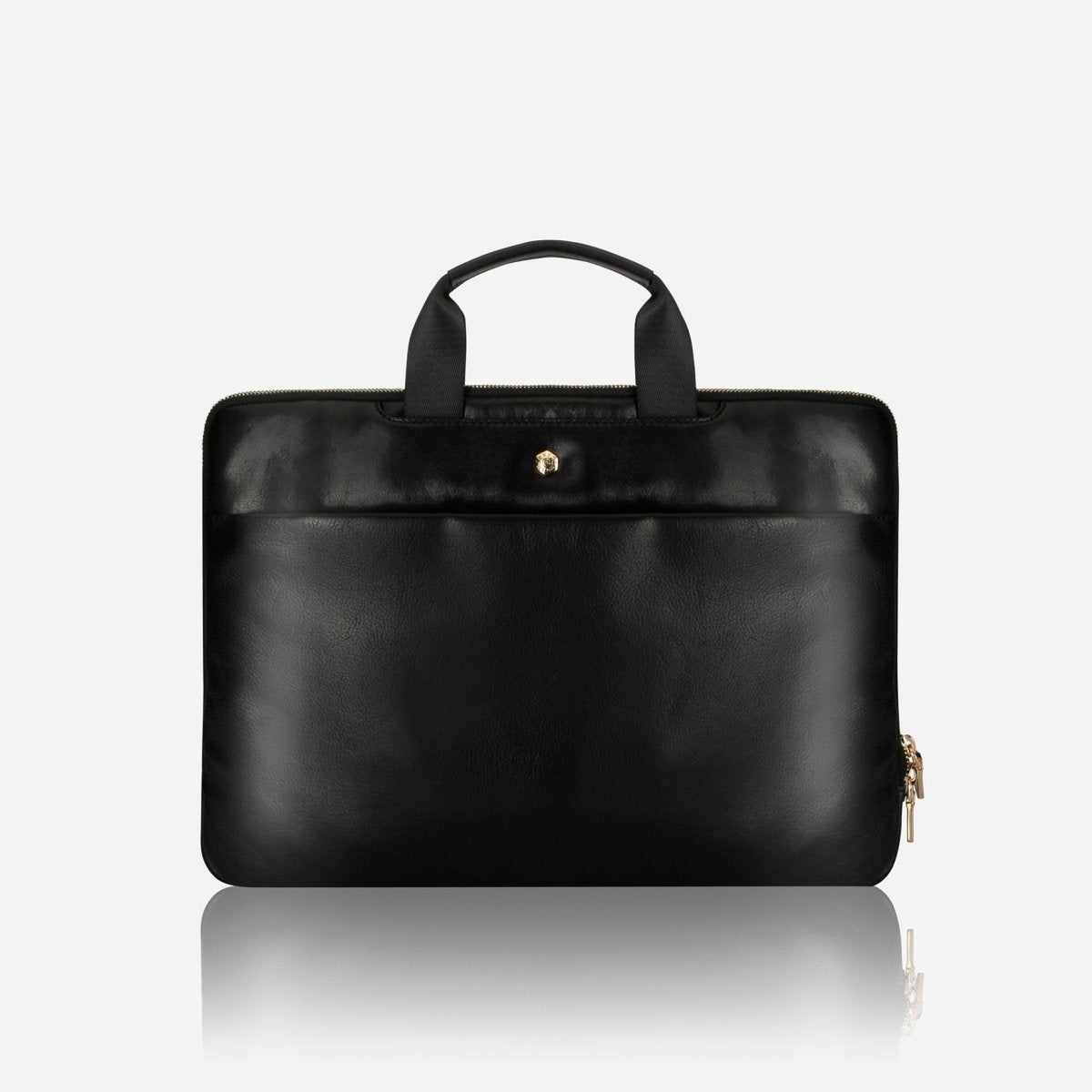 Black Sleek Slim Laptop Sleeve | Jekyll & Hide