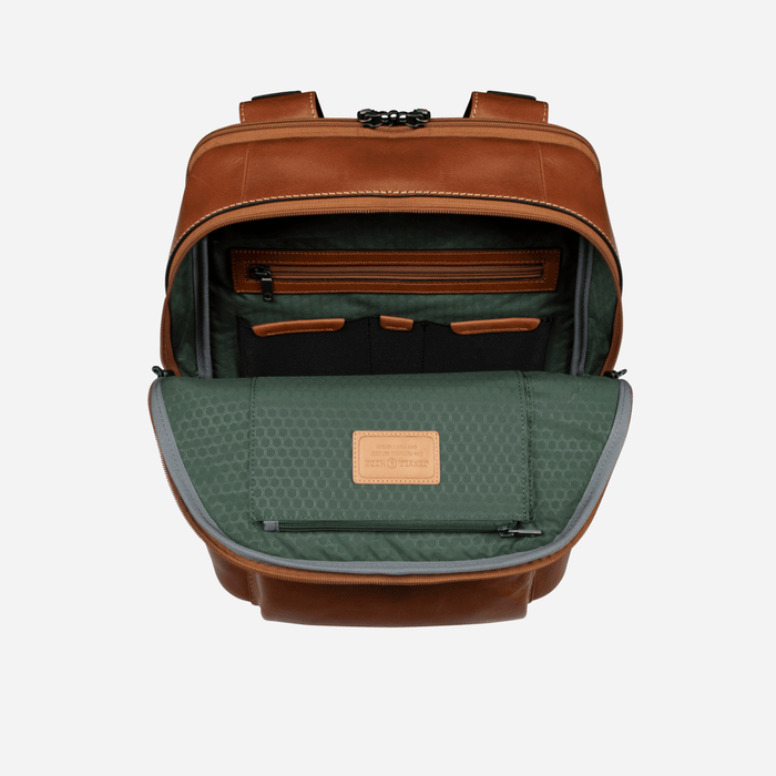 Colt Double Compartment Leather Backpack | Elevate Your Style | Jekyll ...