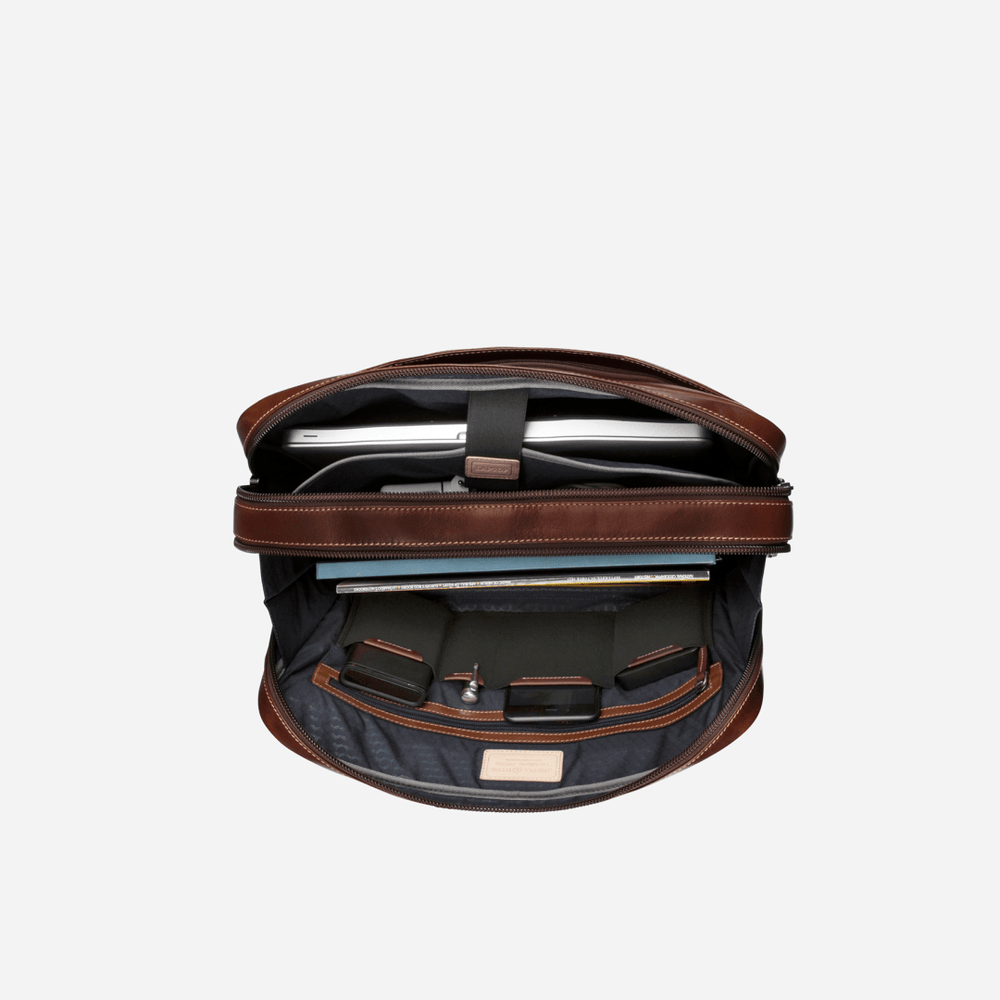 17" Leather Laptop Briefcase | Stylish & Spacious | Jekyll & Hide
