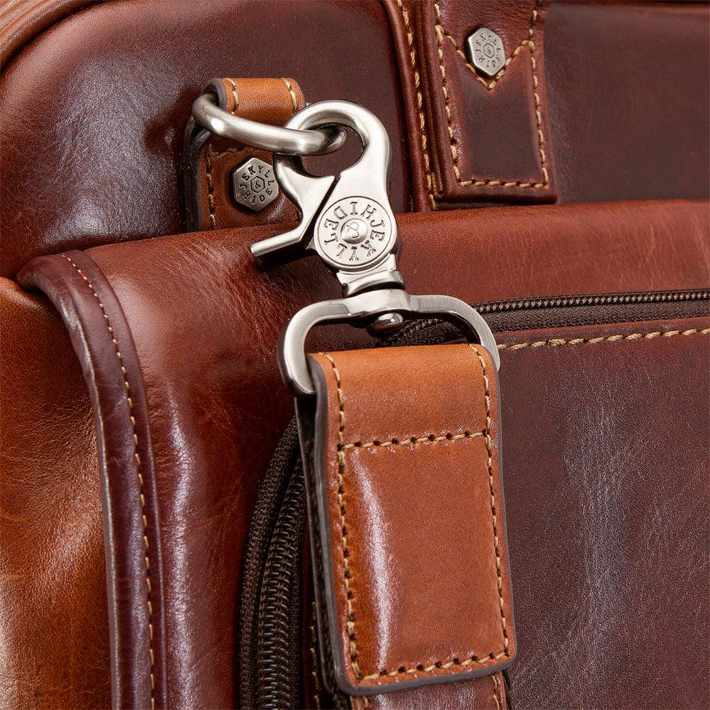 Colt Indulge Large Multi Compartment Briefcase in Rich Mahogany ...