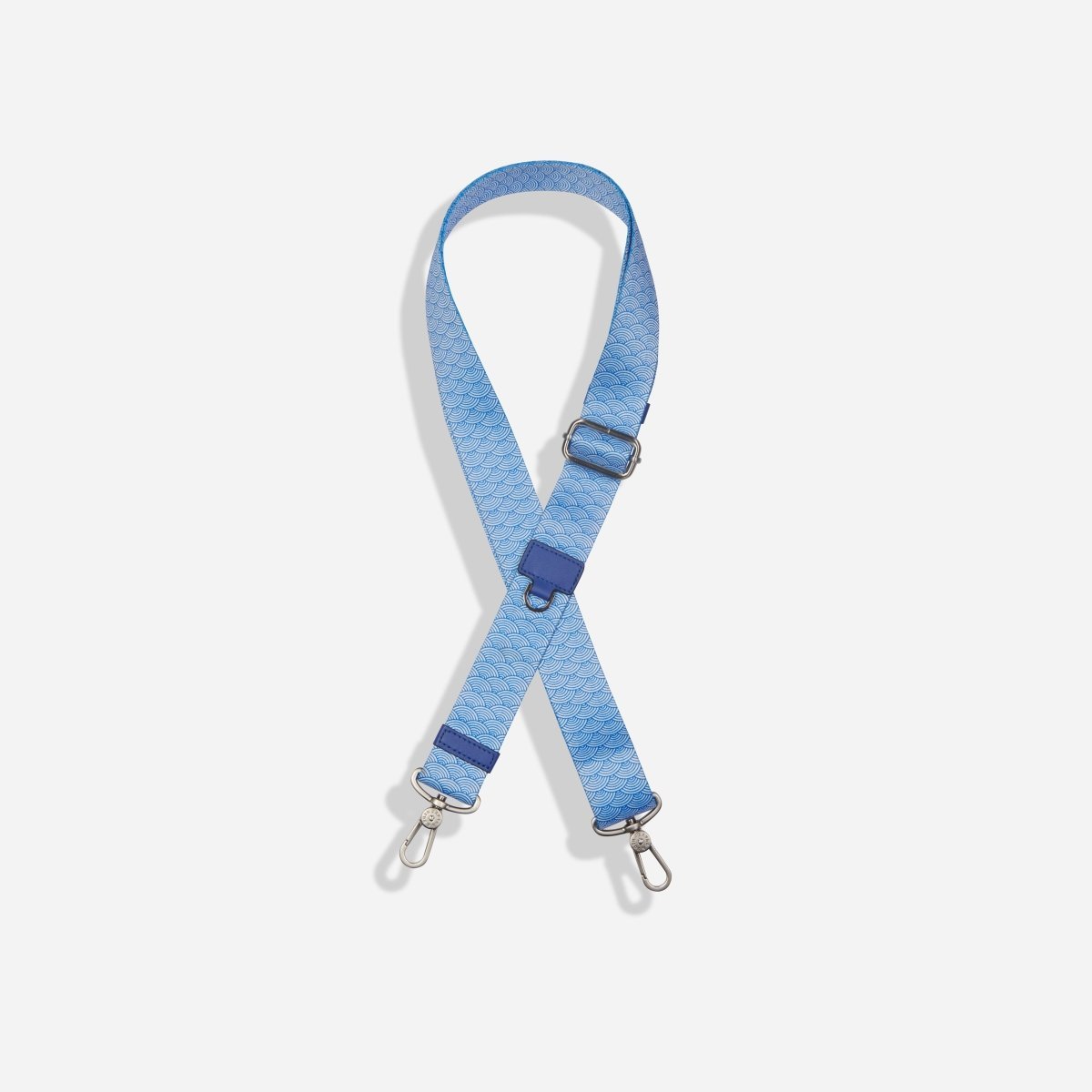 Ocean Blue Silver Shoulder Strap | Jekyll & Hide