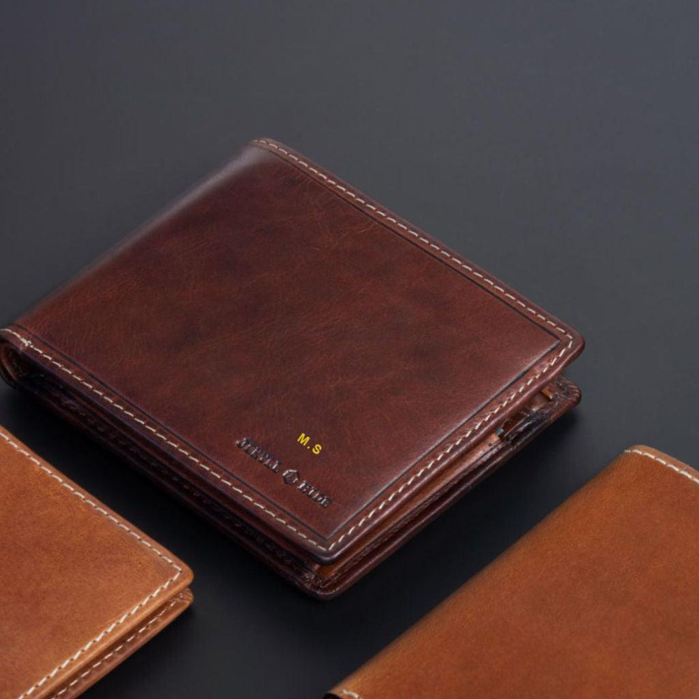 Rich Coffee Billfold Wallet With Coin | Jekyll & Hide