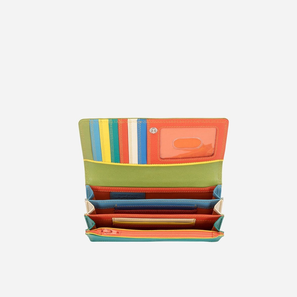 Vibrant Fiji Flap Over Purse | Jekyll & Hide