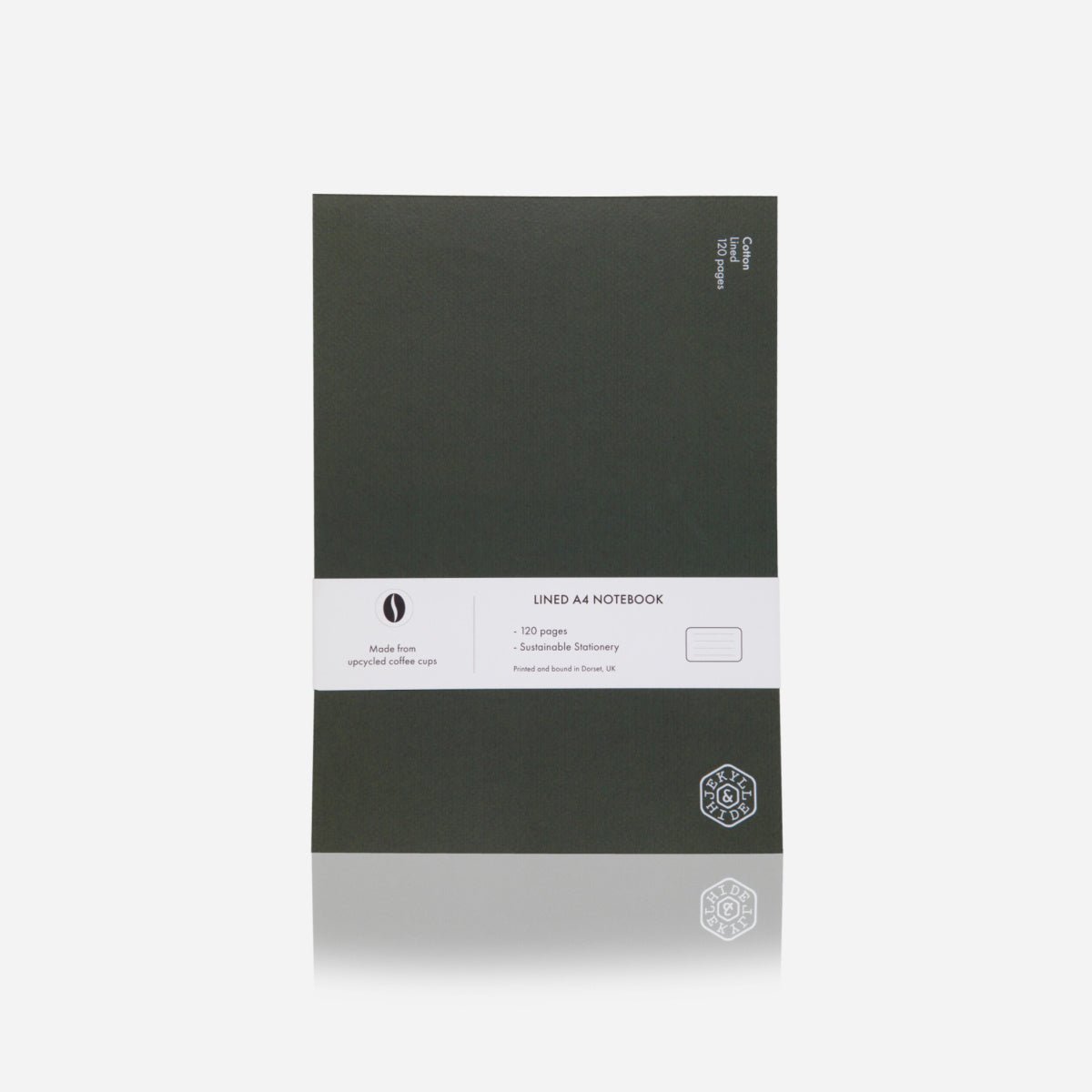 Eco-Friendly Olive A4 Notebook | Jekyll & Hide
